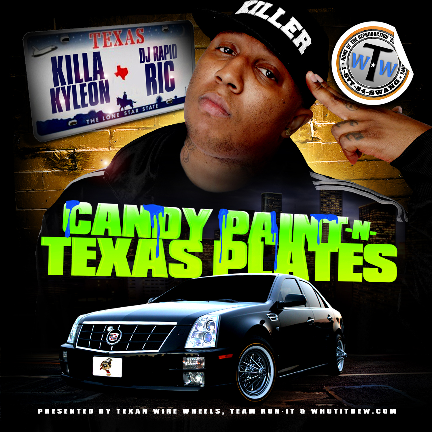New Mixtape: Killa Kyleon Candy Paint & Texas Plates - Rap Radar