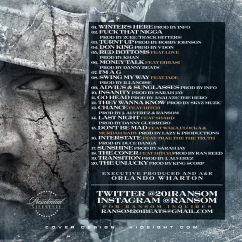 New Mixtape: Ransom Winter’s Coming - Rap Radar