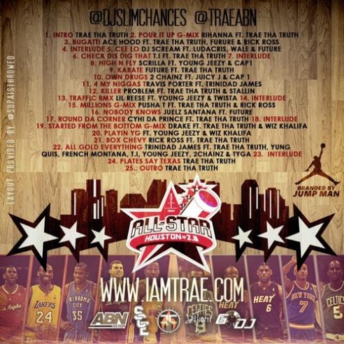New Mixtape: Trae Tha Truth All-Star 2013: Take Flight - Rap Radar