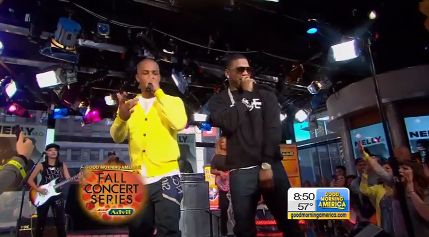 Nelly & T.I. “Rick James” On Good Morning America - Rap Radar