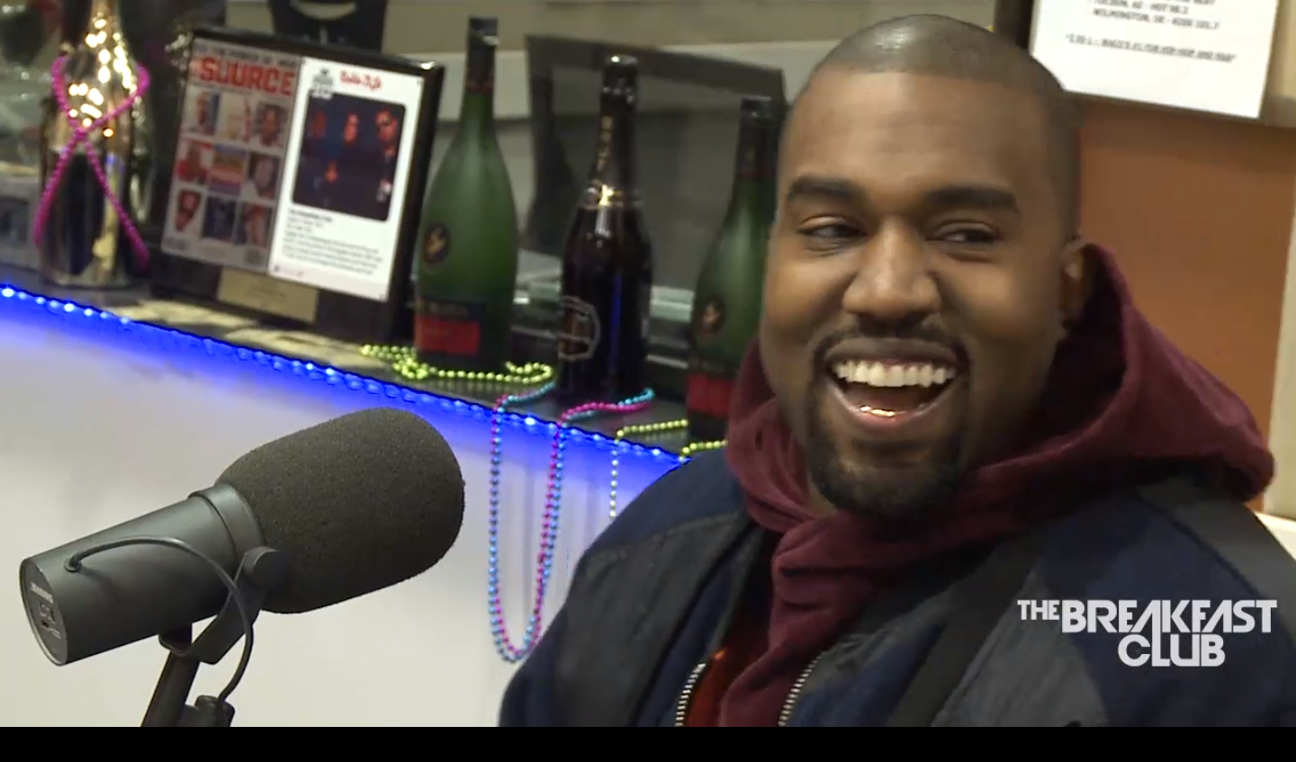 The Breakfast Club Interviews Kanye West - Rap Radar