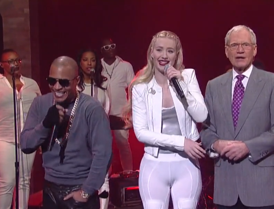 T.I. Joins Iggy Azalea On David Letterman - Rap Radar