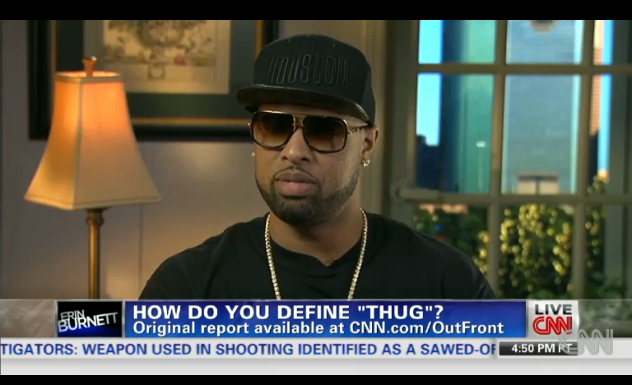 Slim Thug Explains “Thug” On CNN - Rap Radar