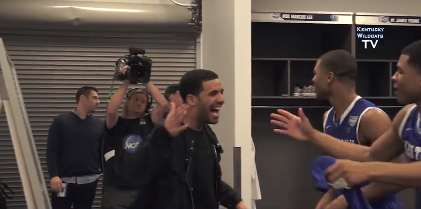 Drake Congratulates Kentucky Wildcats - Rap Radar