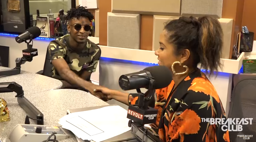21 Savage On The Breakfast Club - Rap Radar