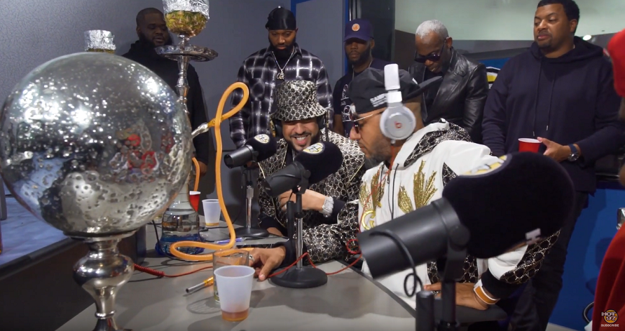Swizz Beatz & French Montana Funkmaster Flex Freestyle - Rap Radar