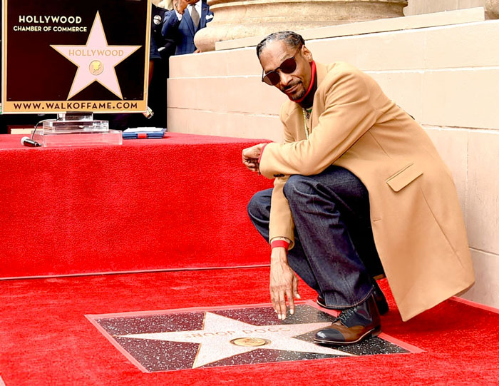 Snoop Dogg Receives Star On Hollywood Walk Of Fame - Rap Radar