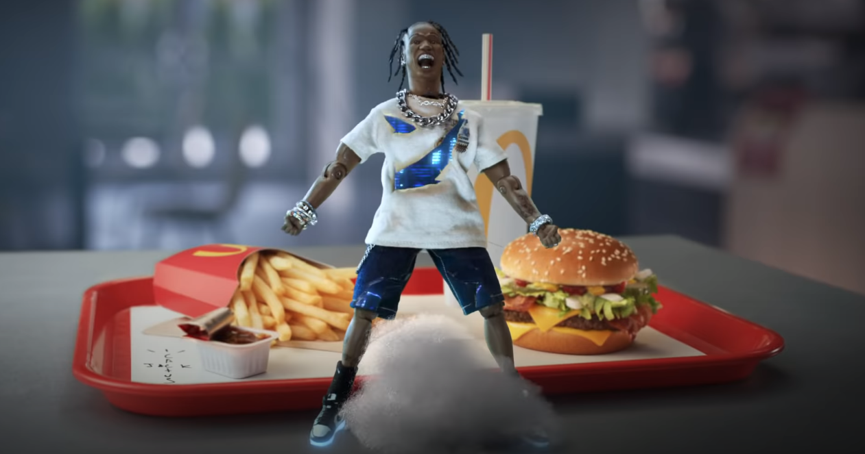 Travis Scott McDonald’s Commercial - Rap Radar
