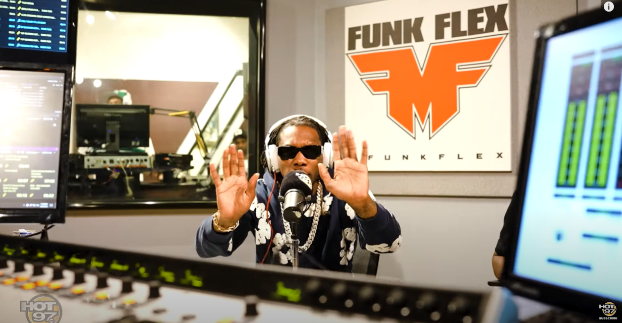 Offset Funkmaster Flex Freestyle - Rap Radar